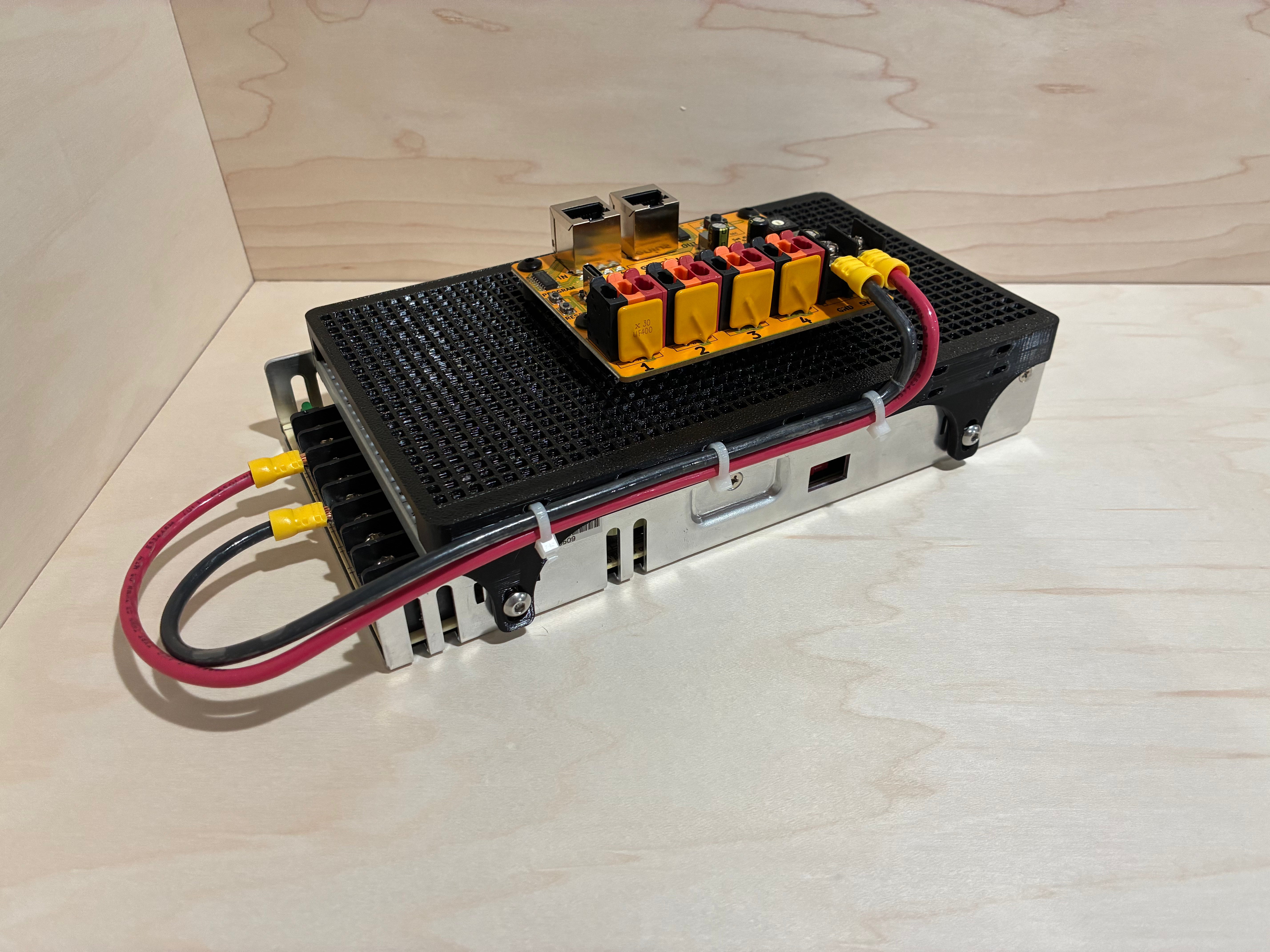 Power Supply Mounting Grid STL – BF Light Shows