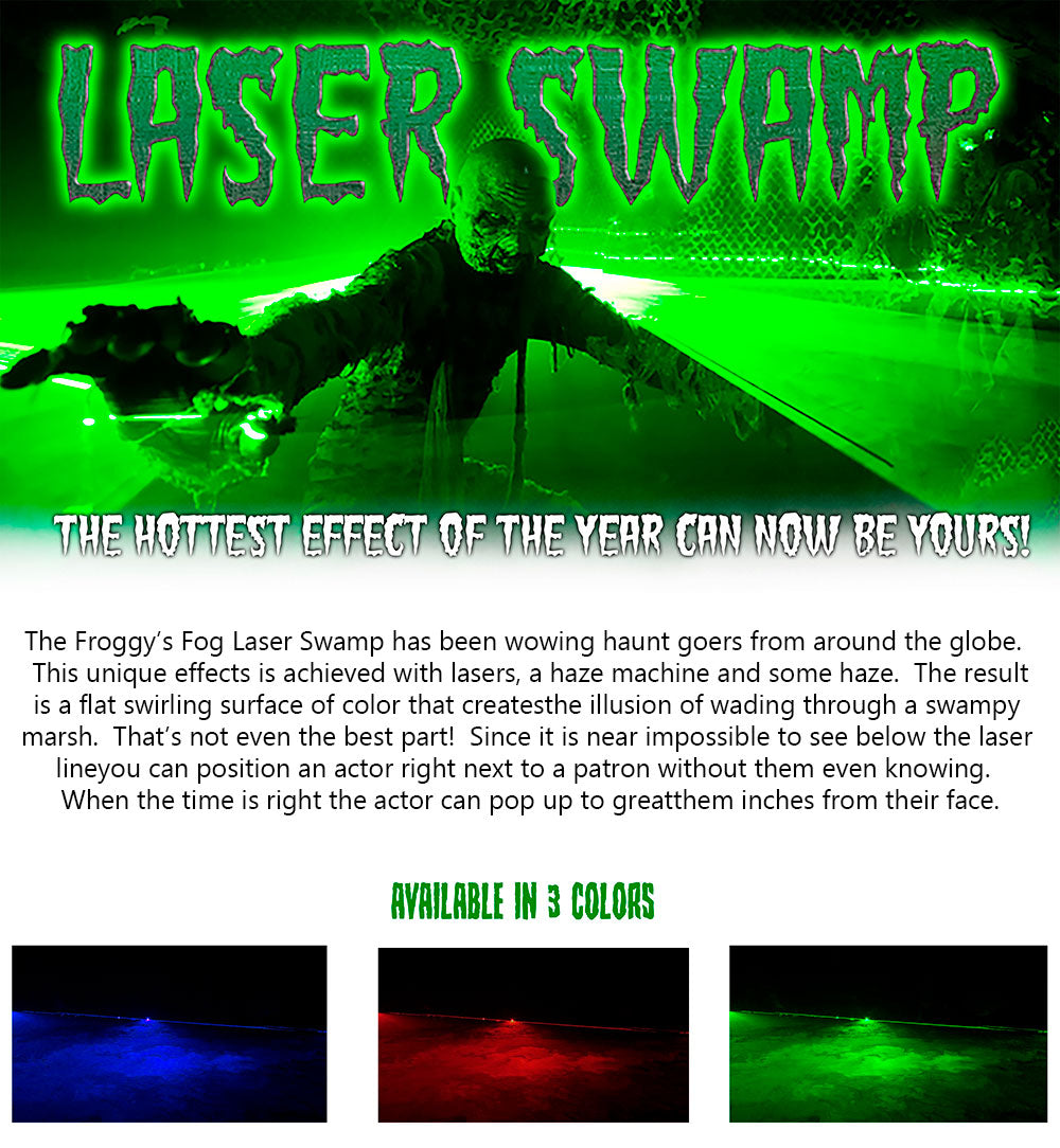 LASER SWAMP® - HOME HAUNTER PACKAGE – BF Light Shows